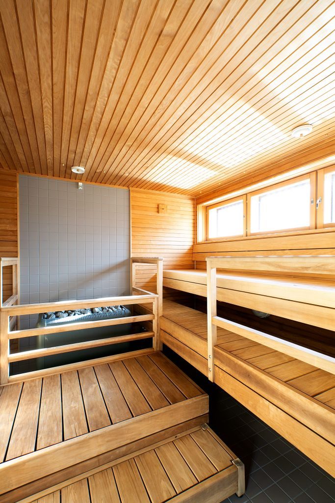 Saunarakennuksen_saunatila – Leirikoulu Metsätähti